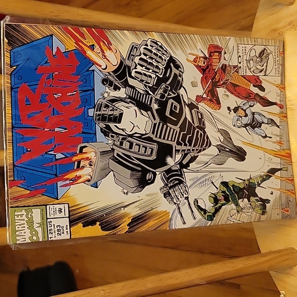 Marvel Comics | Accents | Iron Man War Machine 283 Aug 982 3th ...